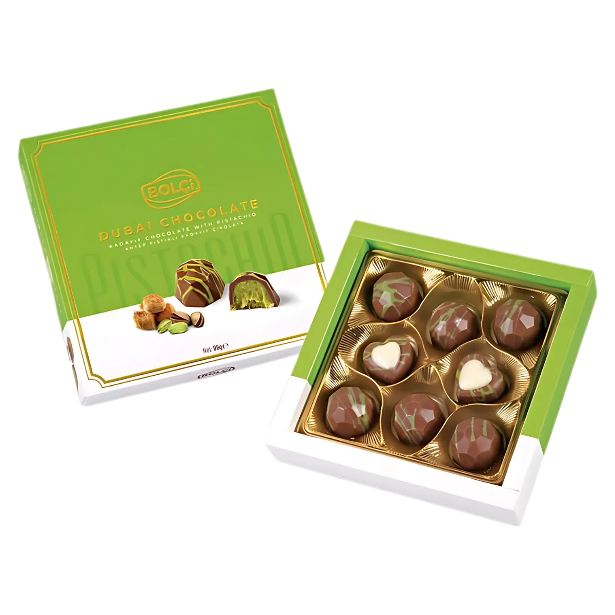 Bolci Dubai Chocolate Gift Box 96g*6 – Market Anatolia