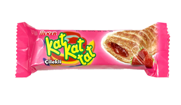 Ulker Kat Turkish Kat Tat Strawberry Pastry 25g*24 for sale | Shop Now ...