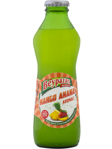 Beypazari Mango Turkish Pineapple Flavoured Mineral Water 200ml*24 for ...